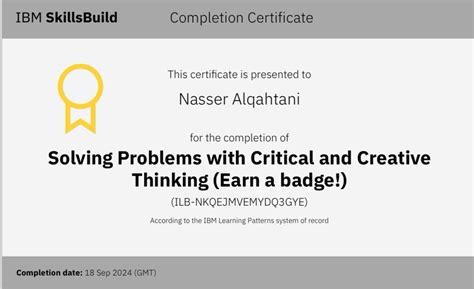 Nasser Alqahtani On Linkedin Ibm Skillsbuild Professionalgrowth