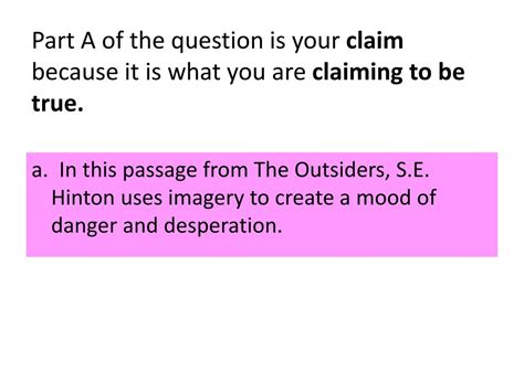 Ppt Claim Evidence Commentary Next Exit Powerpoint Presentation Free Download Id 4760980