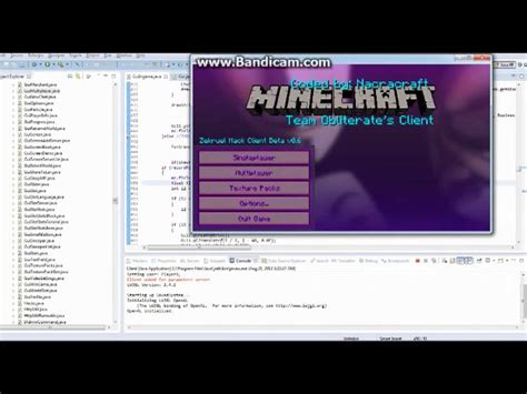 Coding Minecraft Hacked Client Simple Gui Youtube