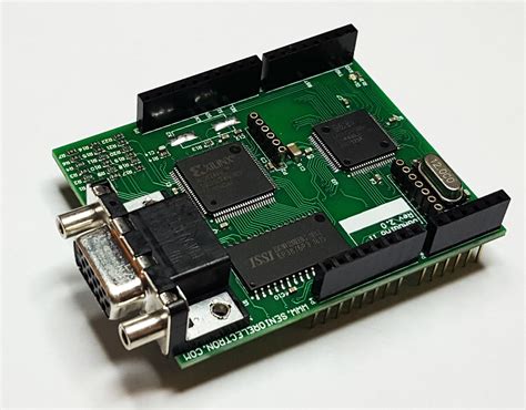 vgaduino ii 256 color vga shield for arduino from masihvahida on tindie