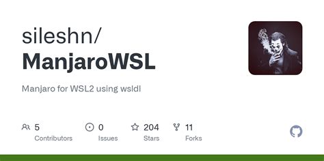 Does Manjaro For Wsl2 Using Wsldl Come With A Gui Pre Installed Third Party Applications