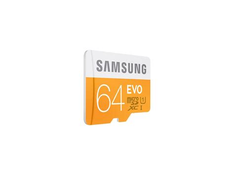 Samsung 64gb Evo Microsdxc Uhs Iu1 Class 10 Memory Card With Adapter