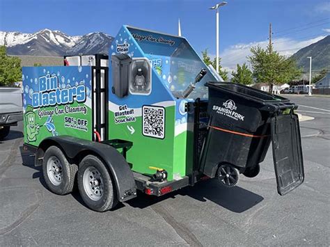 Trash Can Cleaning Trailers For Sale Garbage Can Cleaning