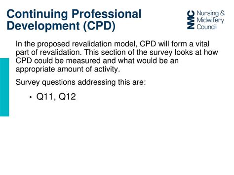 Ppt Nmc Revalidation And Code Review Employer Briefing Powerpoint Presentation Id 1874414