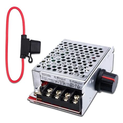 7 70v 30a Pwm Dc Motor Speed Controller Switch Control 12v 24v 36v 48v With 30 Amp Fuse Daraz Lk