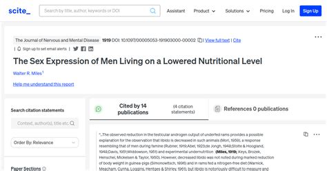 The Sex Expression Of Men Living On A Lowered Nutritional Level The Sex Expression Of Men Living On A Lowered Nutritional Level