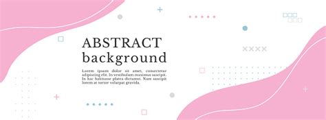 텍스트가 있는 추상 와이드 포맷 배너입니다 헤드라인이 있는 8090년대 스타일의 기하학적 모양에서 패턴입니다 격리된 개체 벡터 일러스트 레이 션 Eps 10 0명에 대한