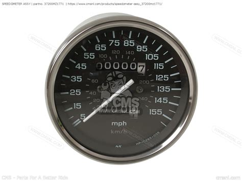 37200mz1771 Speedometer Assy Honda Buy The 37200 Mz1 771 At Cmsnl