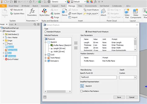 Generating Punch Tool Flip Orientation Autodesk Community