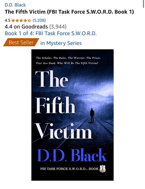 Dd Black Author Of Pacific Northwest Crime Fiction