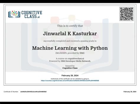 Machinelearning Ai Datascience Techskills Jinwarlal Kasturkar