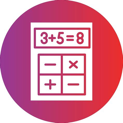 Premium Vector Vector Design Calculation Icon Style