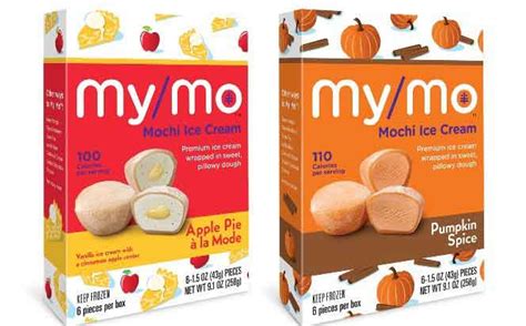 Mymo Mochi Ice Cream Unveils Two New Flavours For Autumn Mochi Ice