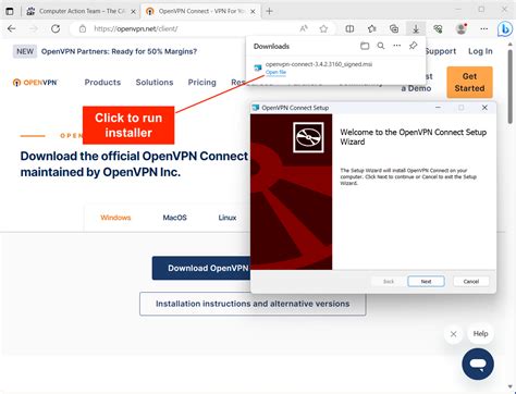 Using Openvpn On Windows Computer Action Team