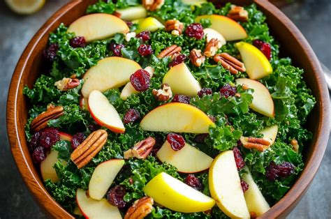 Kale Apple Salad Recipe Weeknight Recipes