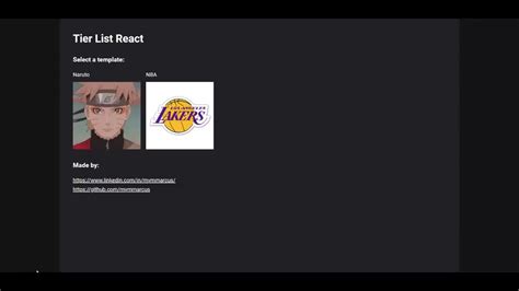 Marcus Vinícius Marques No Linkedin Tierlist Reactjs Casimiro
