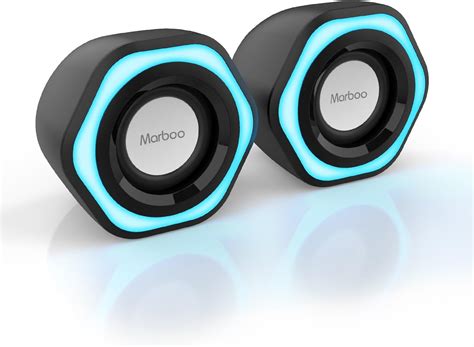 Amazon Com Idoravan Computer Speakers HiFi Sound Quality Computer Sound Bar USB Powered PC