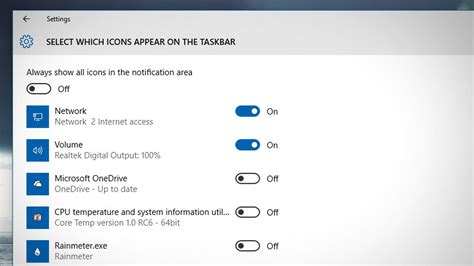 How To Customize The System Tray Icons In Windows