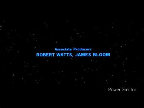 Star Wars The Empire Strikes Back 1980 End Credits Tv Version Version