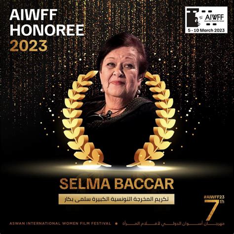 Salma Baccar Honorée En Égypte Boxoffice Pro
