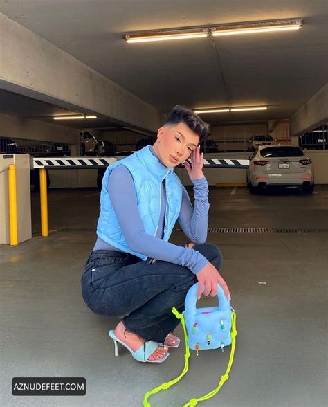James Charles Feet Aznudefeet