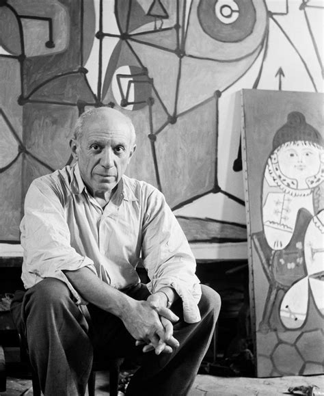 20 Amazing Vintage Photographs Of Pablo Picasso In His Studios From