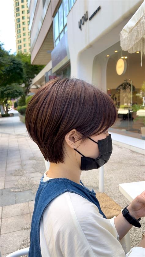 여자 숏단발 짧지만 페미닌한 무드 가득한 단발 네이버 블로그