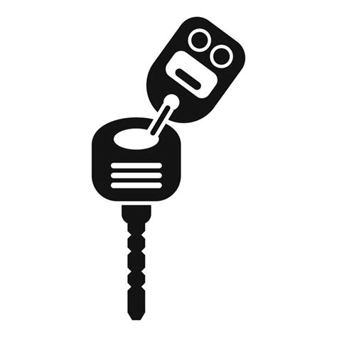 Premium Vector Access Smart Key Icon Simple Vector Alarm Start