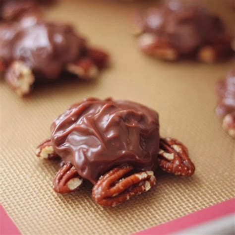 Turtles Candy Easy Holiday Recipe Recipe Maestro