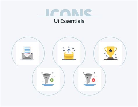 Ui Essentials Flat Icon Pack 5 Icon Design Export Arrow Remove Letter Envelope 19707447