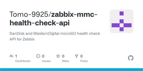 GitHub Tomo 9925 Zabbix Mmc Health Check Api SanDisk And WesternDigital MicroSD Health Check