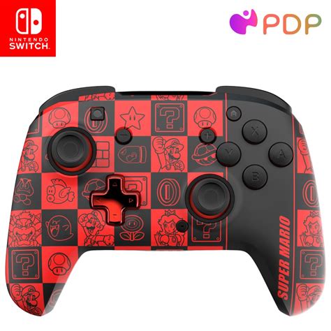 Amazon Com PDP REMATCH GLOW Enhanced Wireless Nintendo Switch Pro Controller Rechargeable 40