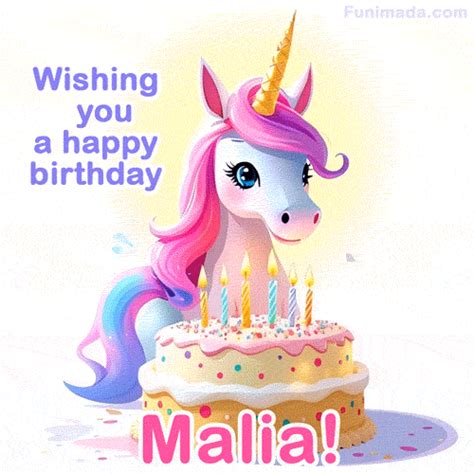 Happy Birthday Malia S For Her Download On