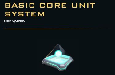 Basic Core Unit System General Discussions Dual Universe Forum