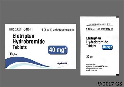 Eletriptan Relpax Basics Side Effects And Reviews