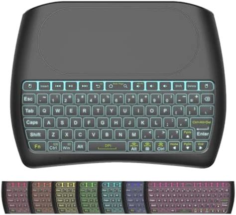 Amazon Com Rii K Mini Bluetooth Keyboard Backlit GHz Wireless Keyboard With IR Learning