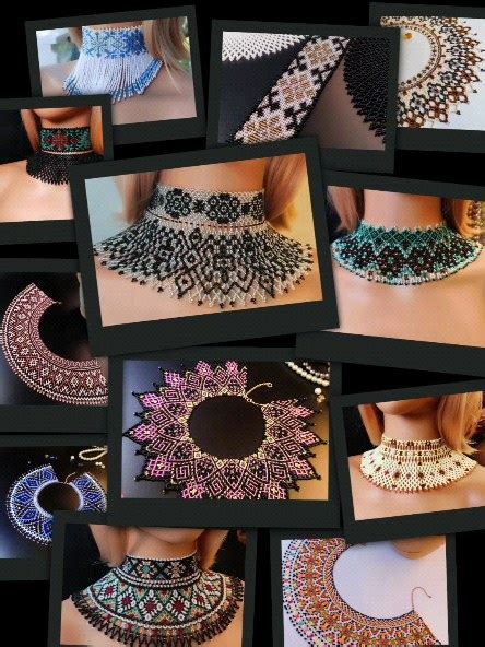 Прикраси ручної роботи з бісеру і намистин Чарівна оригінальна силянка з сяючими намистинами