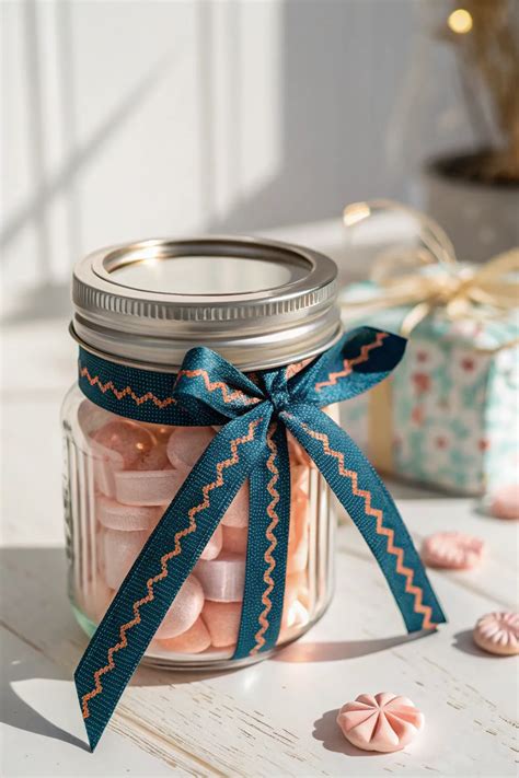 17 Creative Mason Jar Ribbon Ideas To Try Today Moss And Twine