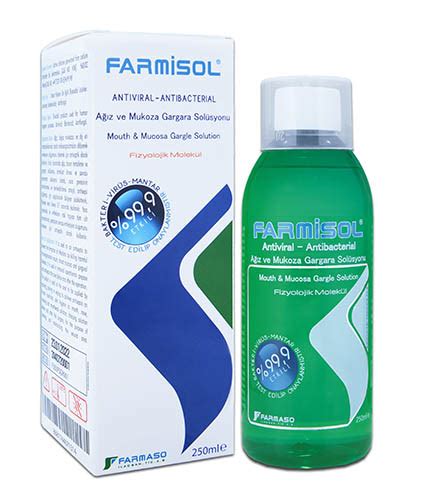 Farmisol Yüksek Düzey Tıbbi Cihaz Dezenfektanı - Farmaso