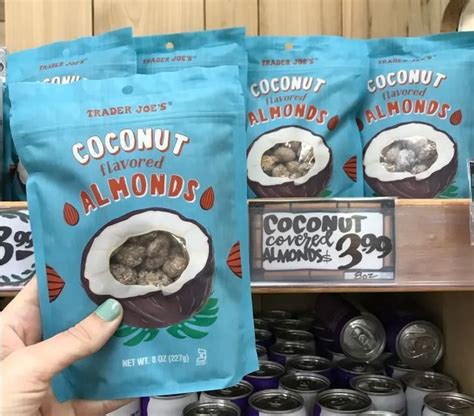 Trader Joe S Coconut Flavored Almonds 3 99 For 8 Ounces Artofit