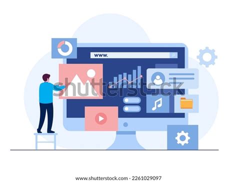 web design ui ux programmer computer stock vector royalty free