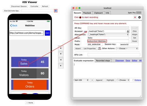 Automating Ios Apps Details Sahi Pro