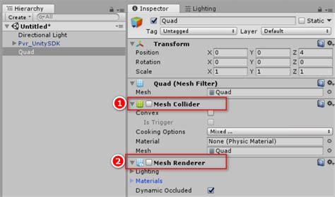 Advanced Features Picovr Unity Sdk Documentation