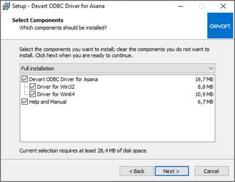 Installing On Windows Odbc Driver For Asana