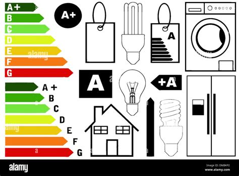 Energy Classification Chart Stock Vector Images Alamy