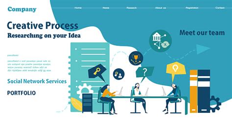 플랫 디자인 웹 사이트 또는 앱 페이지 템플릿 금융 서비스 은행 전략적 계획 개발 비즈니스 솔루션 컨설팅 시장 조사 팀워크 데이터 분석 지원 보안 개념에 대한 스톡 벡터