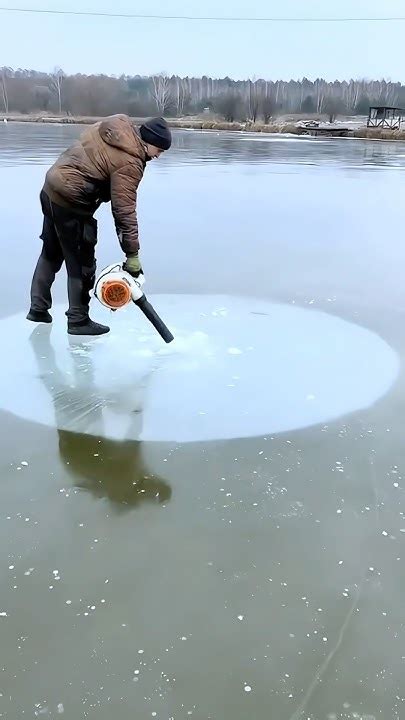 왜 얼음 아래에 공기를 불어넣어야 할까요 Youtube