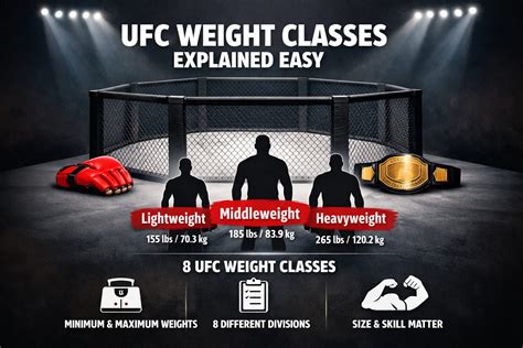 Ufc Weight Classes Explained Easy Beginner Guide Dojo
