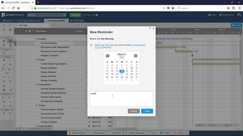 Project Management Smartsheet Youtube