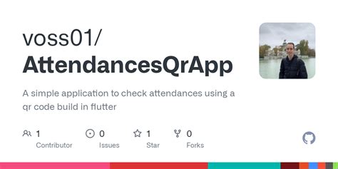 GitHub Voss AttendancesQrApp A Simple Application To Check Attendances Using A Qr Code